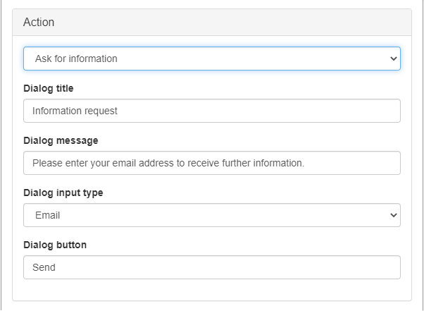 Configure Event Dialog Targetr Digital Signage Help 0519